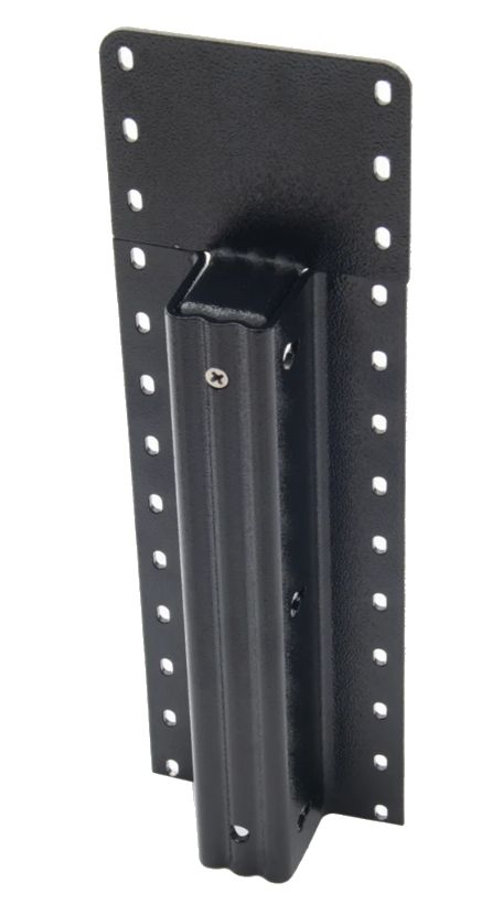 LIFETIME FENCE LTP 80220 8-Foot Lifetime Steel Post™ Black Fence Post ...
