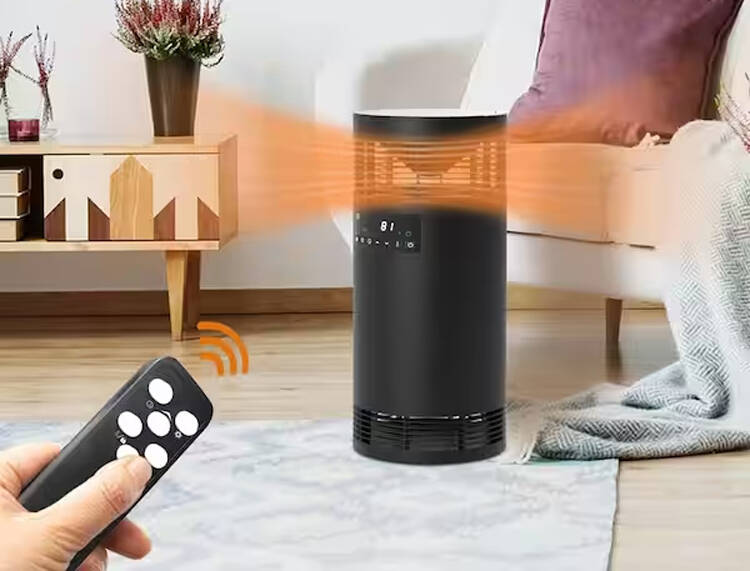 WEWARM HT1369 1500-Watt 360 Digital Surround Ceramic Electric Space ...