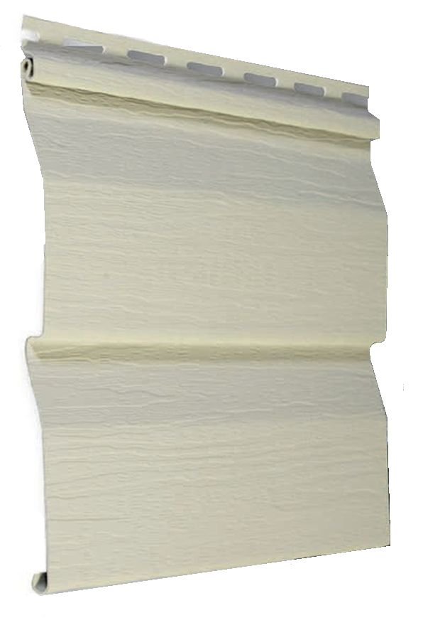 Kaycan 0011-95 4-1/2-Inch Khaki Prova 9 Dutchlap Vinyl Siding, 1-Piece ...
