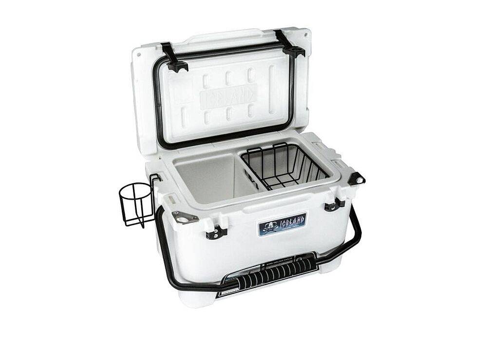 Iceland Coolers WIT20 20-Quart White Viking Series Cooler With Locking ...