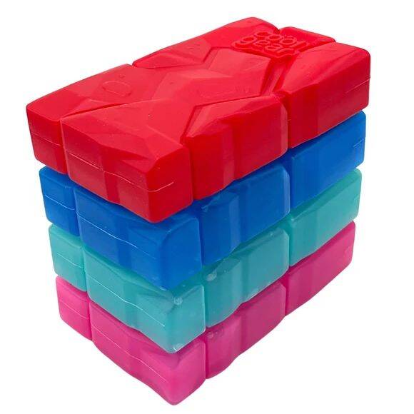 Kole Imports AL646 3-Inch X 1-Inch X 5-Inch Cool Gear Freezer Gel Ice ...