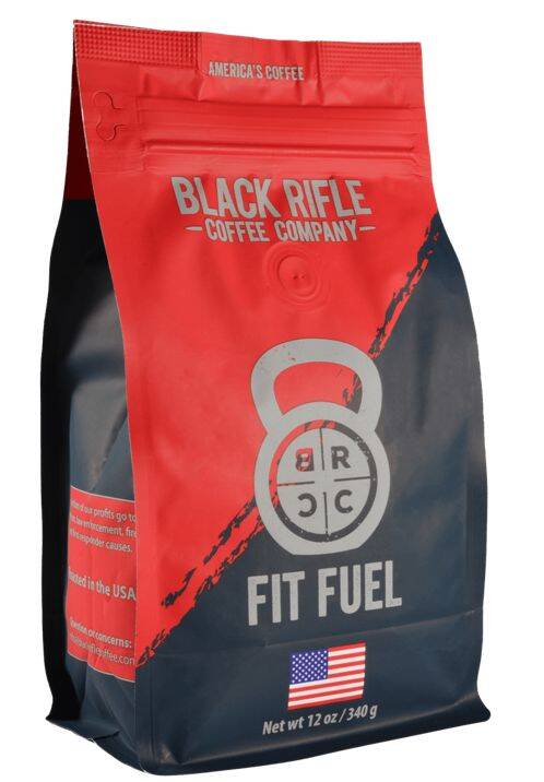Black Rifle Coffee Company 8610029 12-Ounce Fit Fuel High Caffeine ...