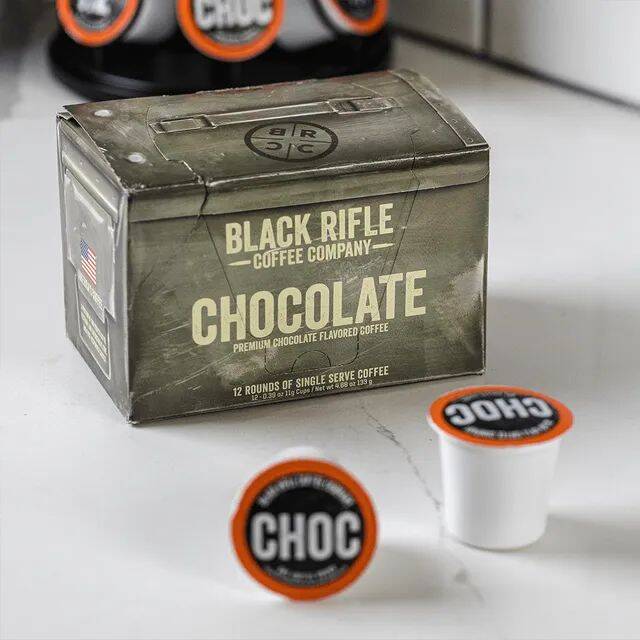 Black Rifle Coffee Company 8610022 12-Pack Chocolate Flavored Coffee ...