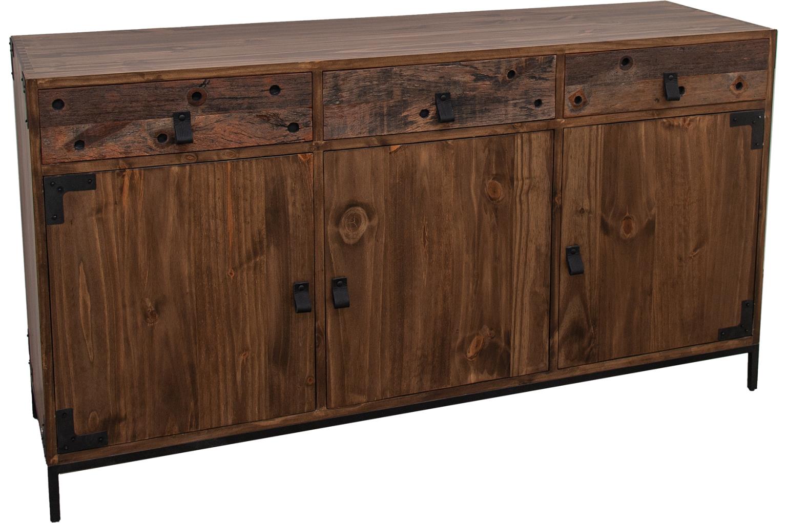 LMT Imports COM115MG DARK Riverside Dark Walnut Buffet #3247251 at ...