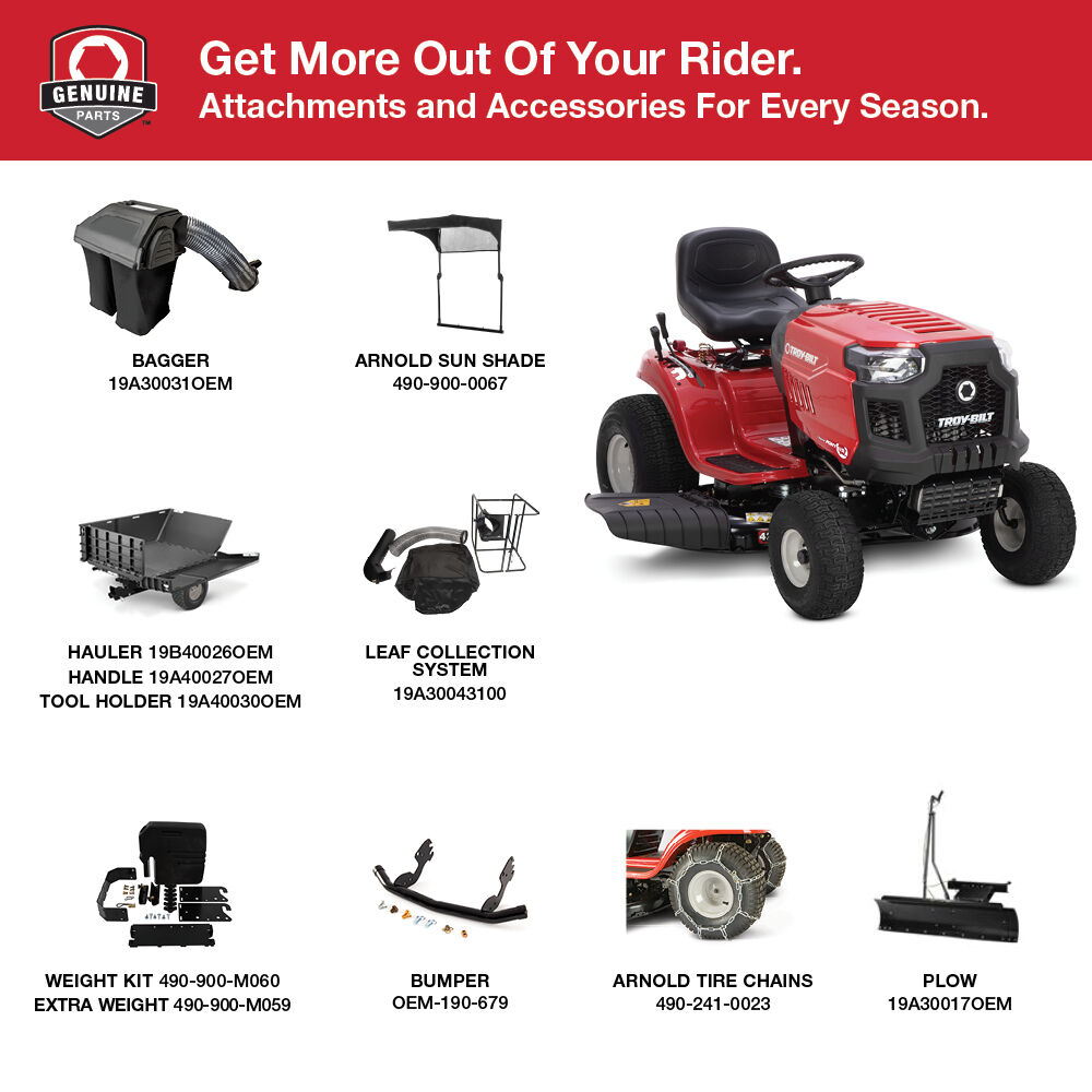 Troy-Bilt® 13AM77BSA23-PONY 42 Pony 42-Inch Riding Lawn Mower at ... Troy-Bilt® 13AM77BSA23-PONY 42 Pony 42-Inch Riding Lawn Mower at ...