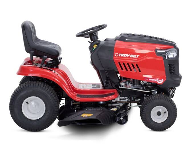 Troy-Bilt® 13A878BTA66 Bronco™ 46-Inch Riding Lawn Mower at Sutherlands