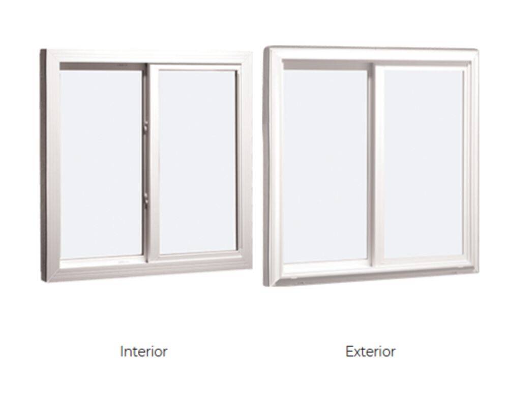 MI Windows 1630-4/0X3/6 1630 Series 48 X 42-Inch White Vinyl Low-E3 ...