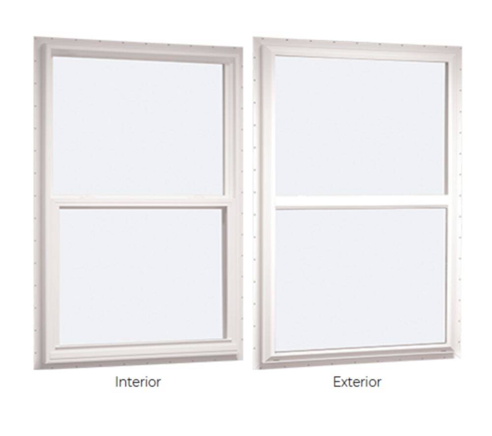 MI Windows 3540-3/0X4/4 3540 Series 36 X 52-Inch White Vinyl Low-E ...