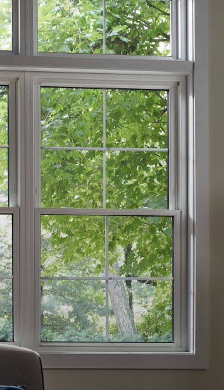 MI Windows 3500 - 2/4X4/4 3500 Series 28 X 52-Inch White Vinyl Low-E ...