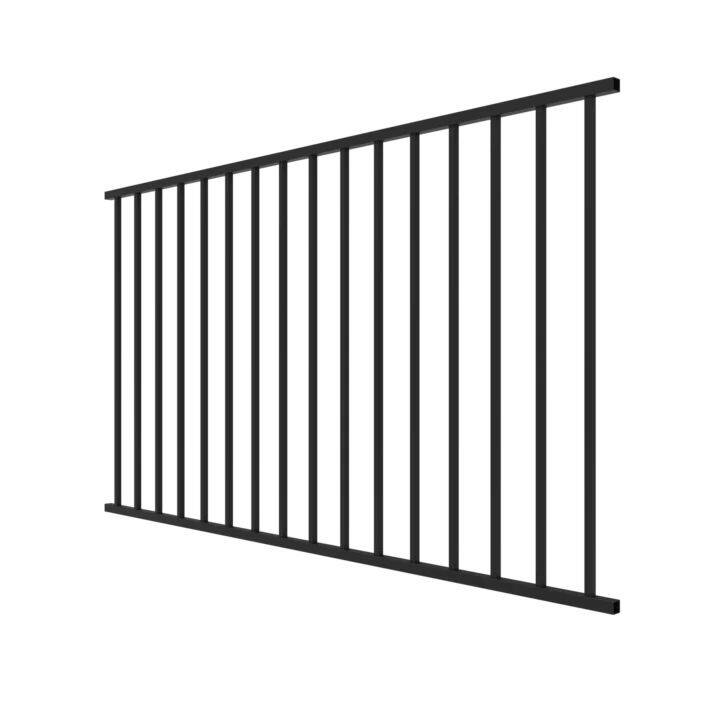 RDI 73018019 Excalibur® Traditional Stair Rail in Matte Black, 6 Foot X ...