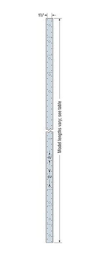 Simpson Strong-Tie MST160 60-Inch 12-Gauge Medium Straight Strap at ...