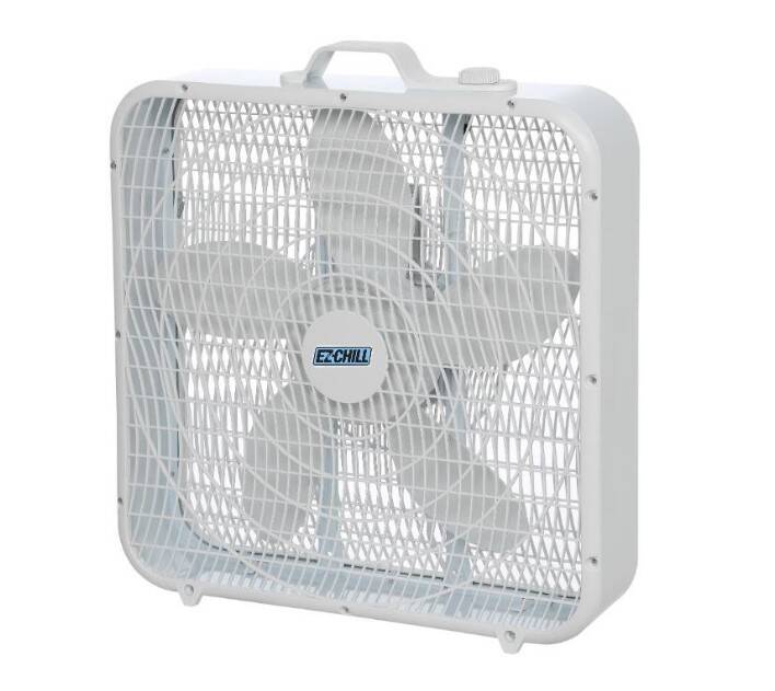 INTERDYNAMICS 01284 20-Inch Box Fan 3 SettingsWhite at Sutherlands