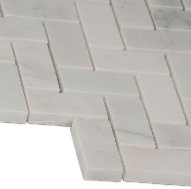 MS INTERNATIONAL SMOT-ARA-HBH 12-Inch x 12-Inch Arabescato Carrara ...