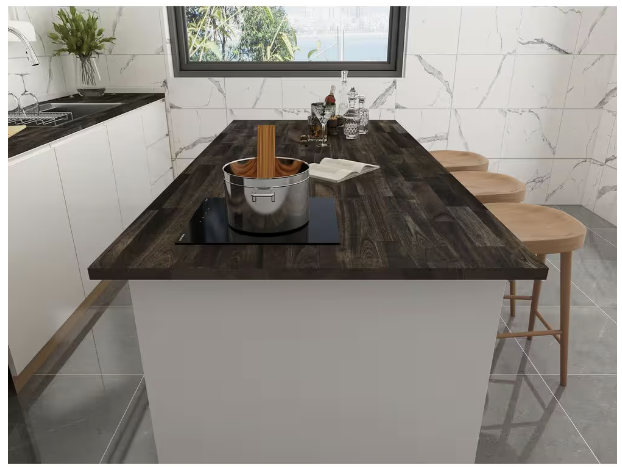 MSI ACA EX F 6FT 6-Foot X 25-Inch X 1.5-Inch Acacia Finished-Espresso ...