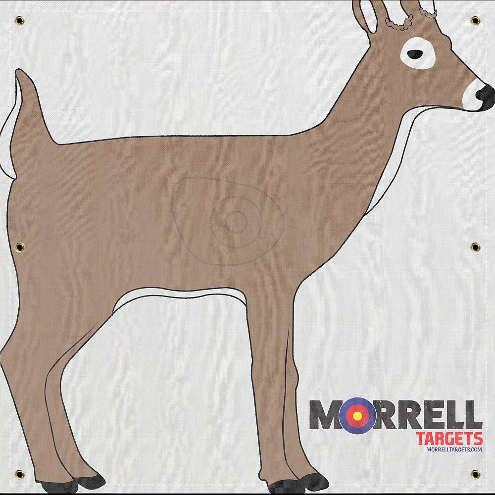 MORRELL TARGETS 813 Nasp-Ibo Life Size Whitetail Archery Target at ...