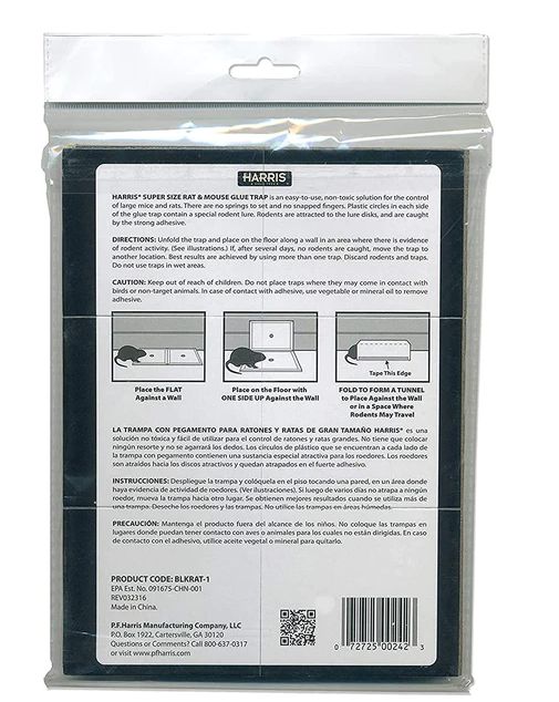 HARRIS BLKRAT-1 Super Size Rat And Mouse Glue Trap at Sutherlands