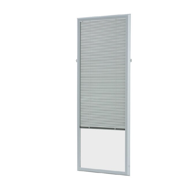ODL BWM226404 22 x 64-Inch Enclosed White Blind For Steel Doors, Add On ...