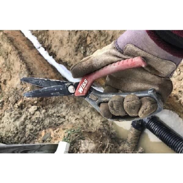 Crescent Wiss® W11TM 11-Inch Oal 4-Inch Length Of Cut Steel Blade ...