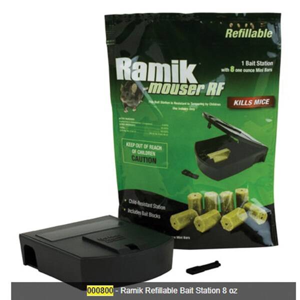 Ramik 900 16-Oz Ramik Green Bait Refillable Bait Station at Sutherlands