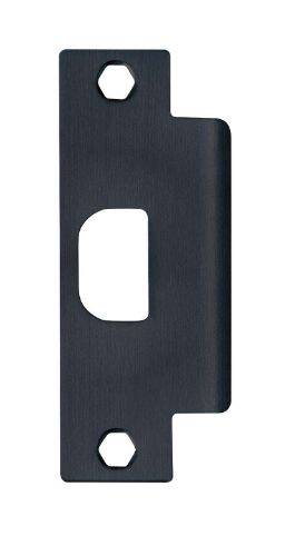 Tell Manufacturing CL102907 Matte Black Steel Commercial Strike Plate ...