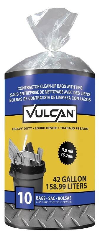 Vulcan FG-03812-06 10CT 42-Gallon Heavy Duty Contractor Clean-Up Trash ...