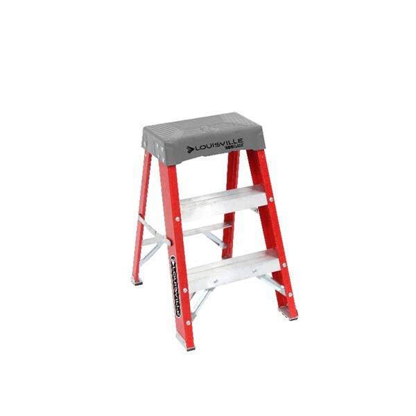 Louisville FS1502 2-Foot Type Ia Fiberglass Step Stool Ladder at ...