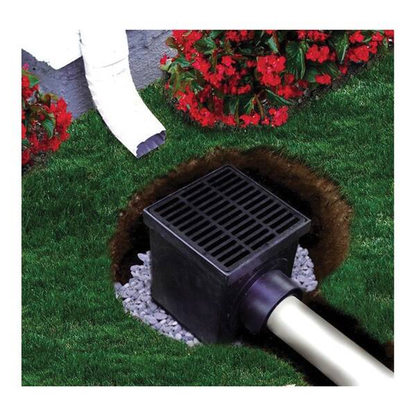 NDS 1200BKITRTL 6-Inch Black Catch Basin Kit at Sutherlands