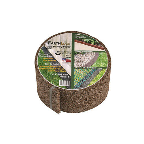 DeWitt EER-8DB 8-Foot Brown Rubber Earth Edge at Sutherlands