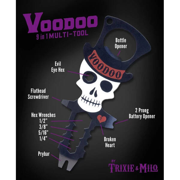 Trixie & Milo TOOL-VOODO Voodoo Multi-Tool at Sutherlands