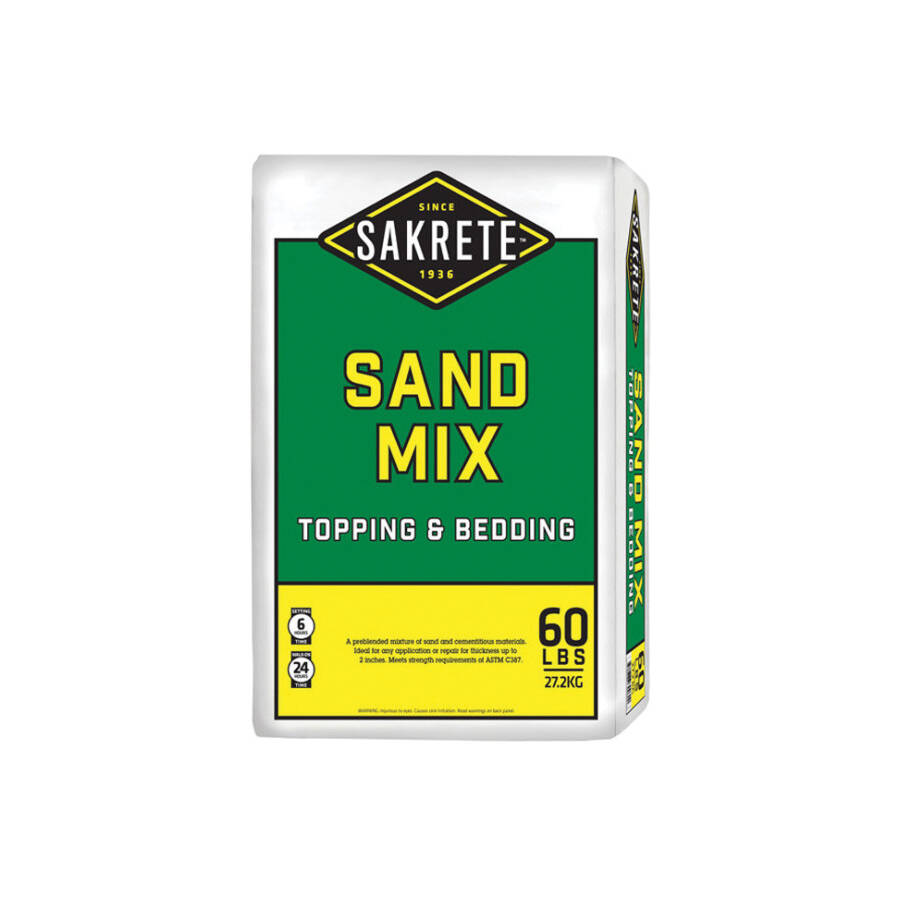 SAKRETE 65326217 60-Pound Gray Sand Mix at Sutherlands