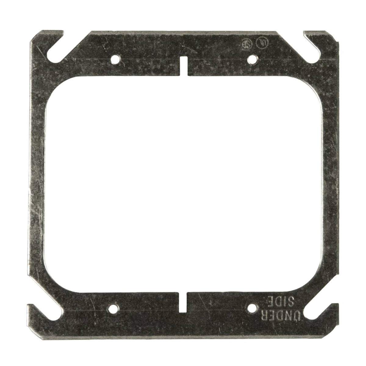 RACO 8769 5/8 x 4-Inch Square Gray Steel 2-Gang Box Cover at Sutherlands