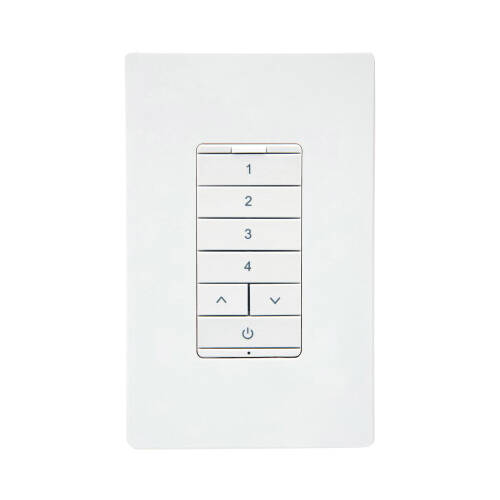 HALO HIWSKB1BLE40AWH White Wireless Bluetooth Scene Keypad at Sutherlands