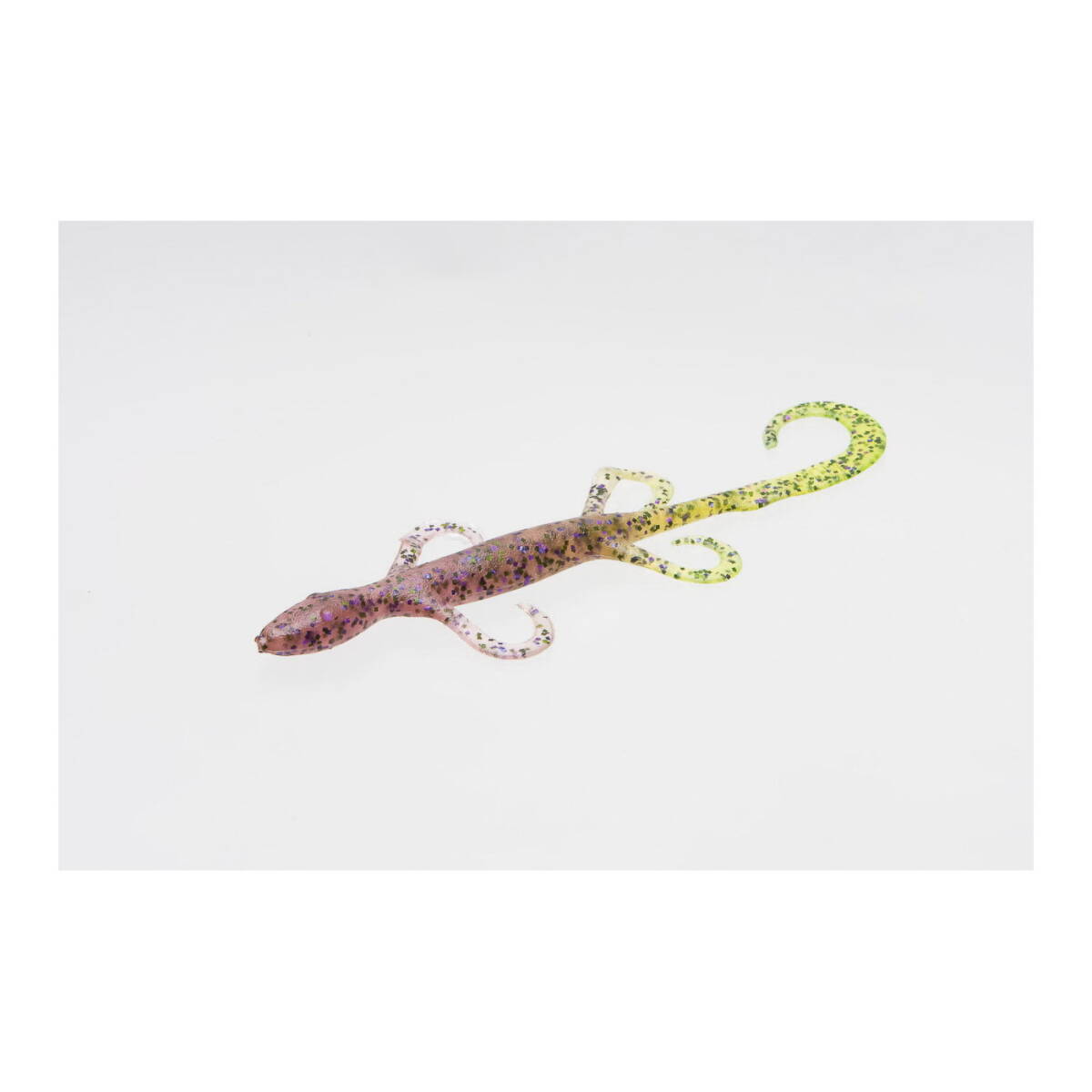 Zoom 002-024 Super Salt Lizard Cotton Candy Chartruese Fishing Lure, 9 ...