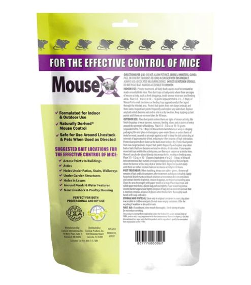 MouseX 620200 8-Ounce Mouse Killer Pellets at Sutherlands
