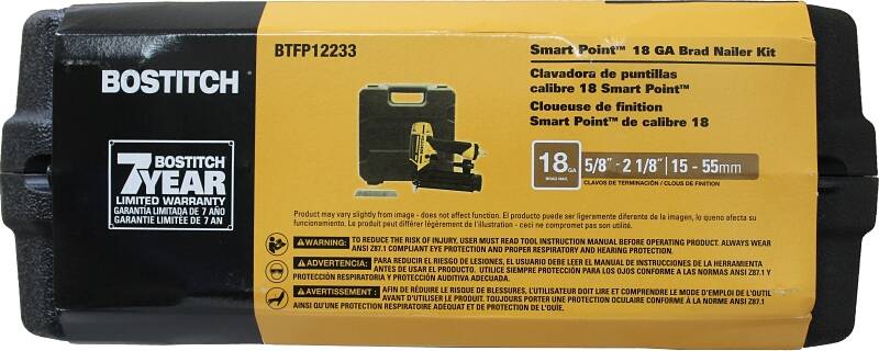 Bostitch® BTFP12233 18 gauge Brad Nailer Kit -100 Magazine at Sutherlands