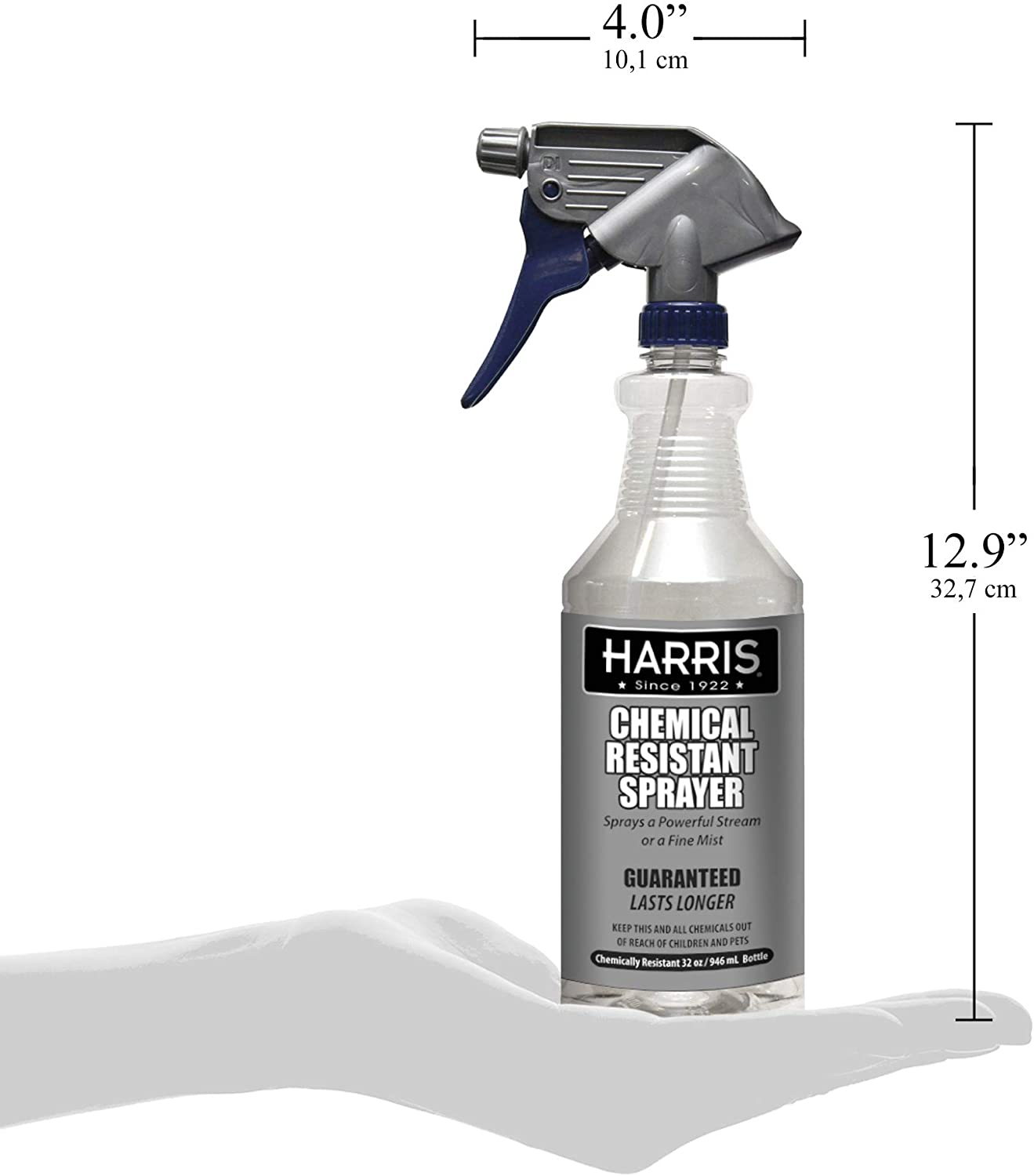 HARRIS® CR-32 32-Ounce Chemical Resistant Sprayer Bottle at Sutherlands