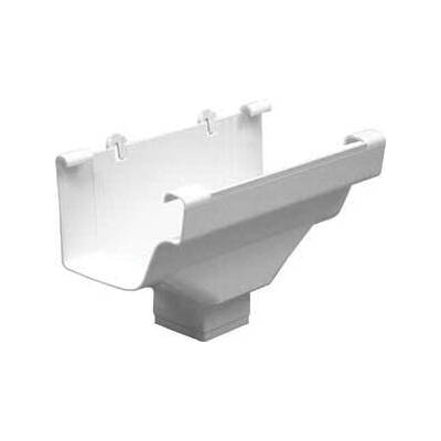 Euramax M1506 Brown Vinyl Gutter Drop Outlet at Sutherlands
