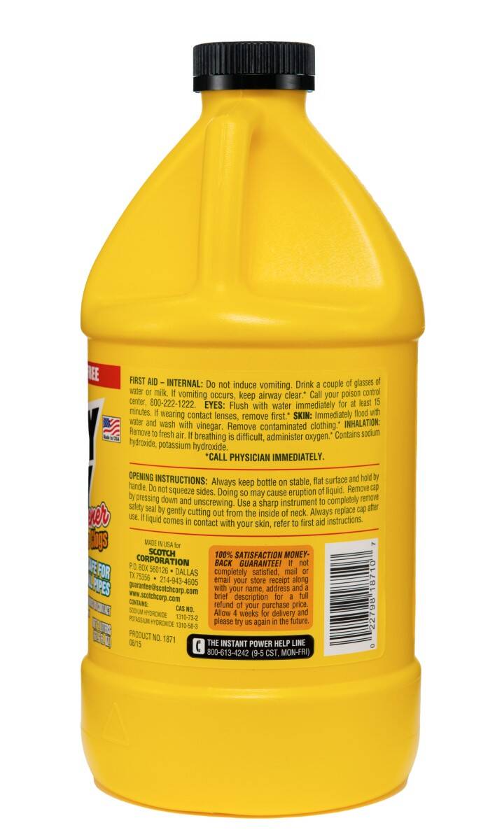 Instant Power 1870 1-Liter Drain Opener Heavy Duty at Sutherlands