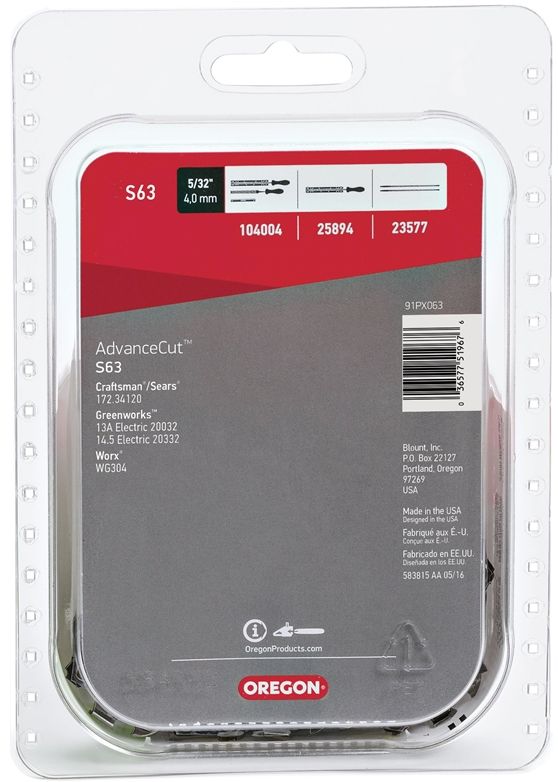 OREGON® S63 18-Inch Advance Cut Chain Saw Chain at Sutherlands