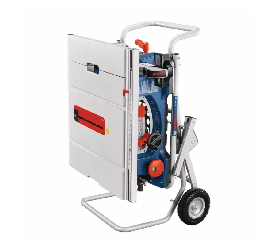 Bosch® 4100XC-10 10-Inch Worksite Table Saw With Gravity-Rise Wheeled ...