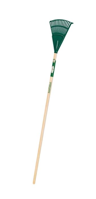 Landscapers Select™ 34589 48-Inch 15-Tine Shrub Rake With Wooden Handle ...