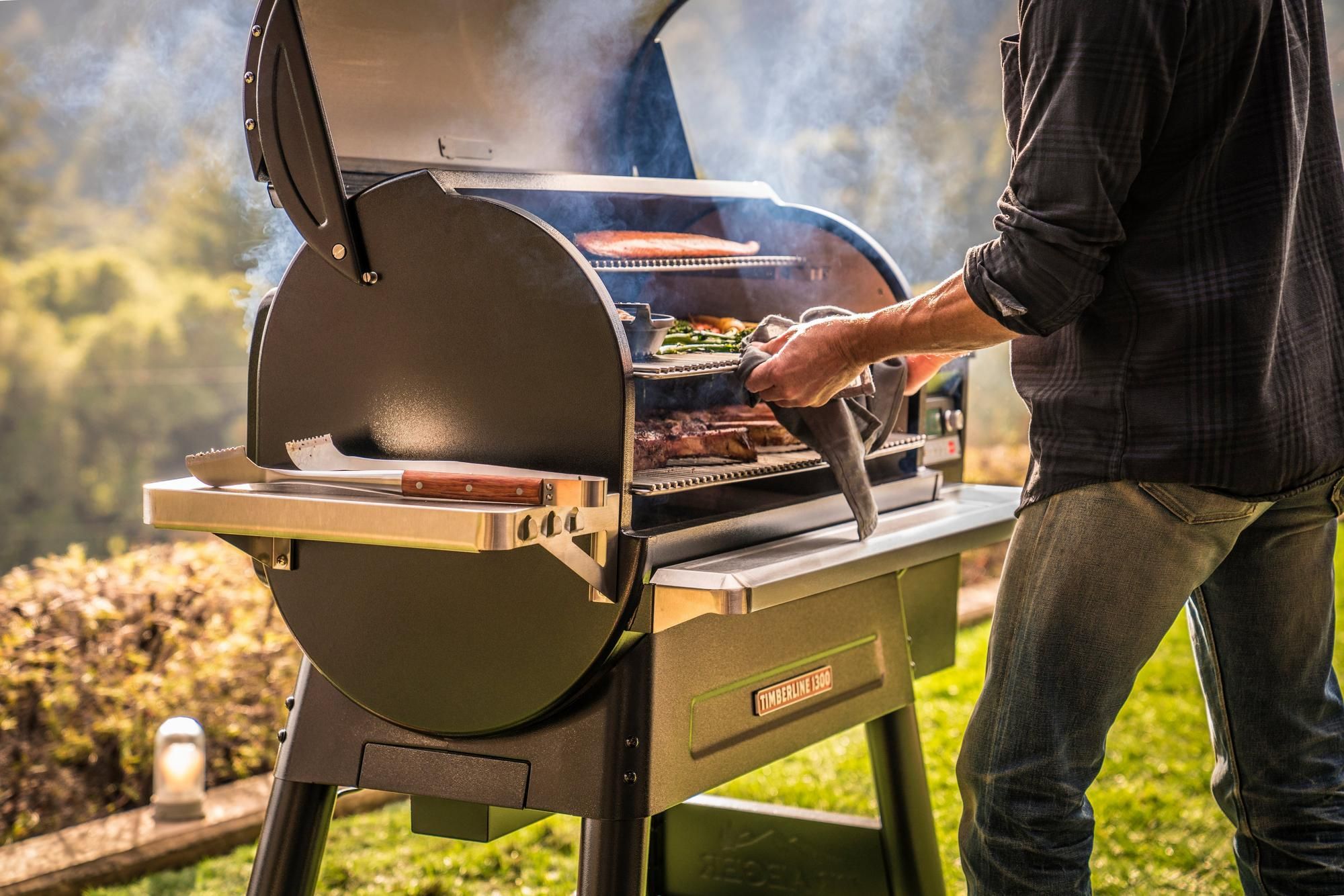 Traeger® TFB01WLE Timberline 1300 Pellet Grill at Sutherlands