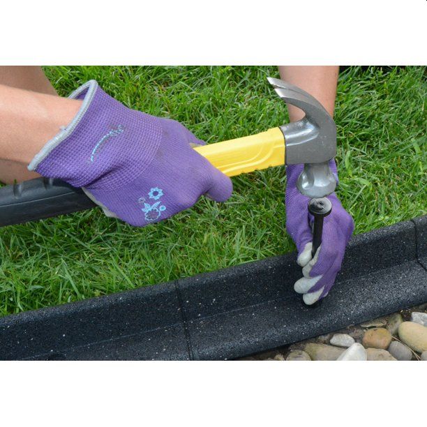 ECO PRODUCTS TF0033X48TEDGE Technoflex 48-Inch Black Eco Border Edging ...