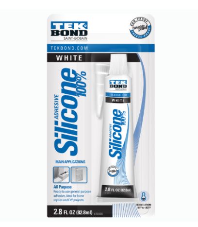 TEKBOND 20006 2.8-Fl. Oz.White All Purpose Silicone Sealant at Sutherlands