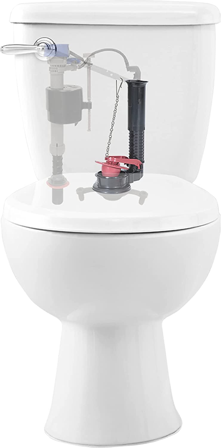 FLUIDMASTER® K-507A-008-P10 2-Inch Adjustable Flush Valve Toilet Repair ...