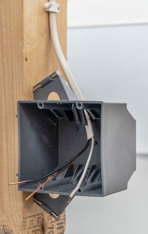 Gardner Bender BOX-ND32N 2-Gang Gray Switch And Outlet Electrical Box ...