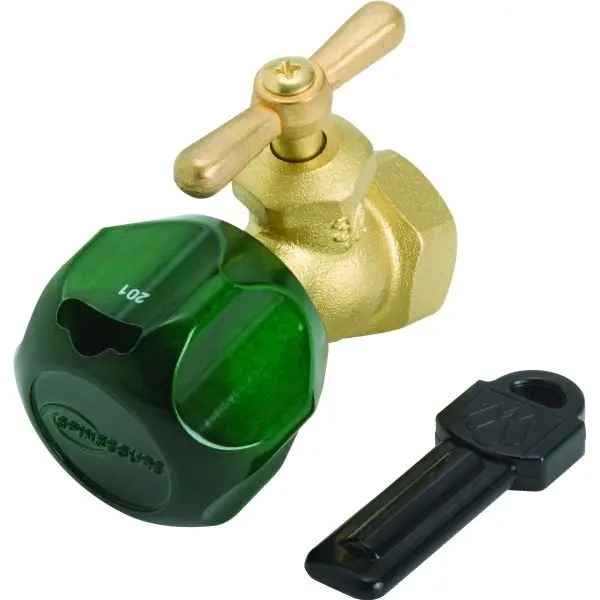 B & K 103-501RP Mueller 3/4-Inch Magnetic, Flowlock Hose End Valve ...