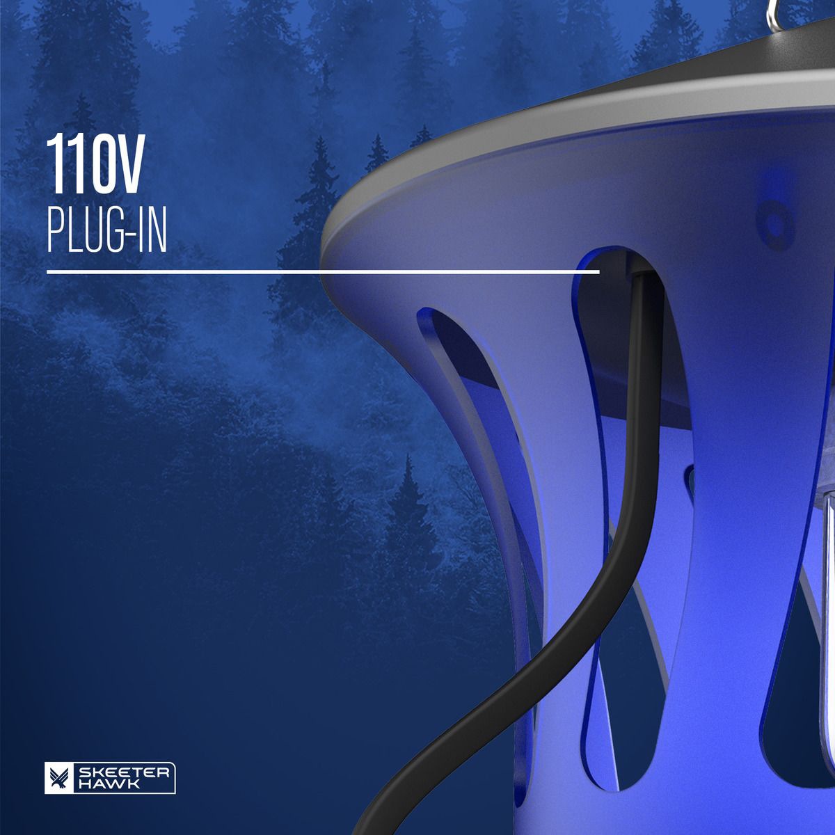 SKEETER HAWK SKE-TRP-0002 Large LED UV Light Insect Trap at Sutherlands