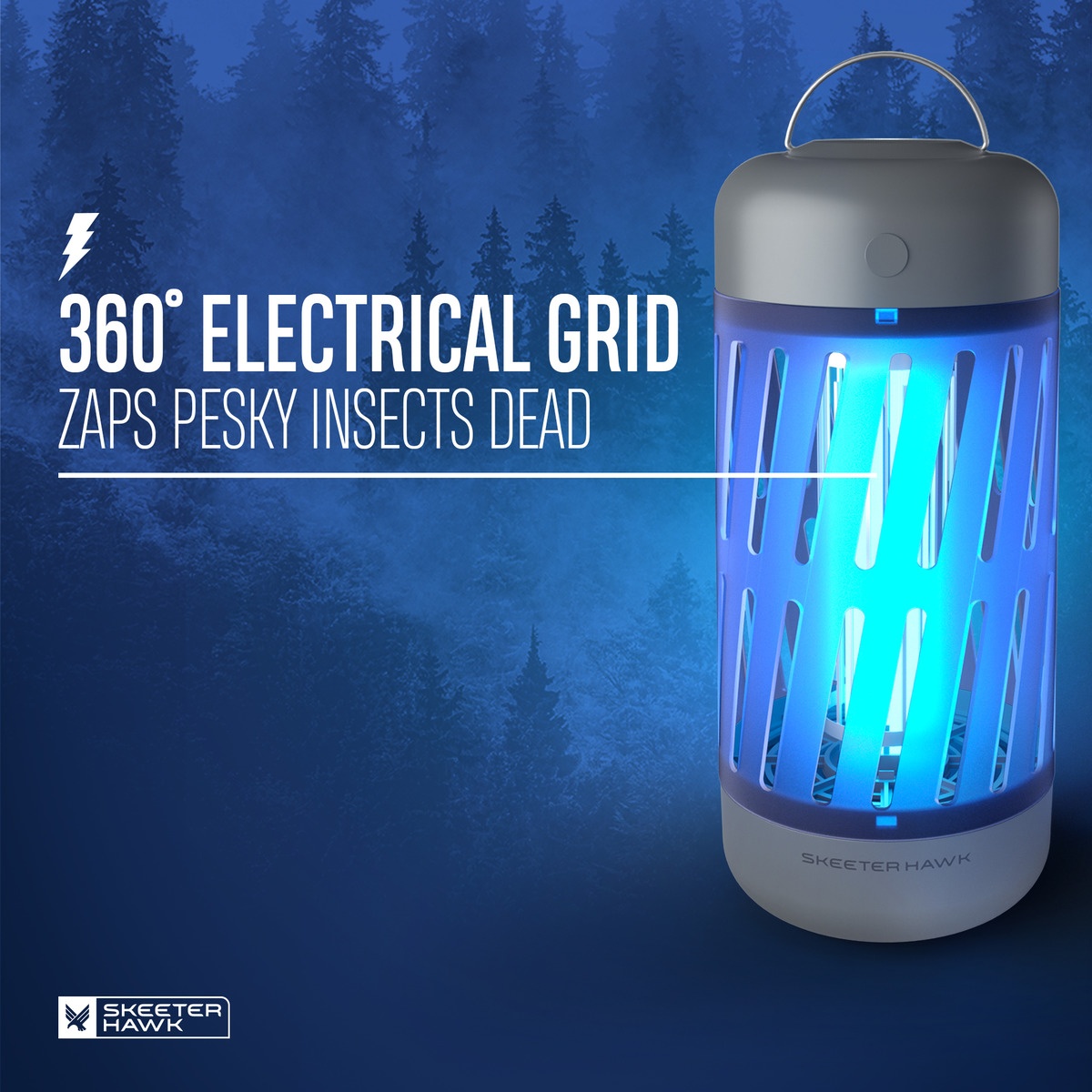 SKEETER HAWK SKE-ZAP-0002 Large Mosquito Zapper UV Light at Sutherlands