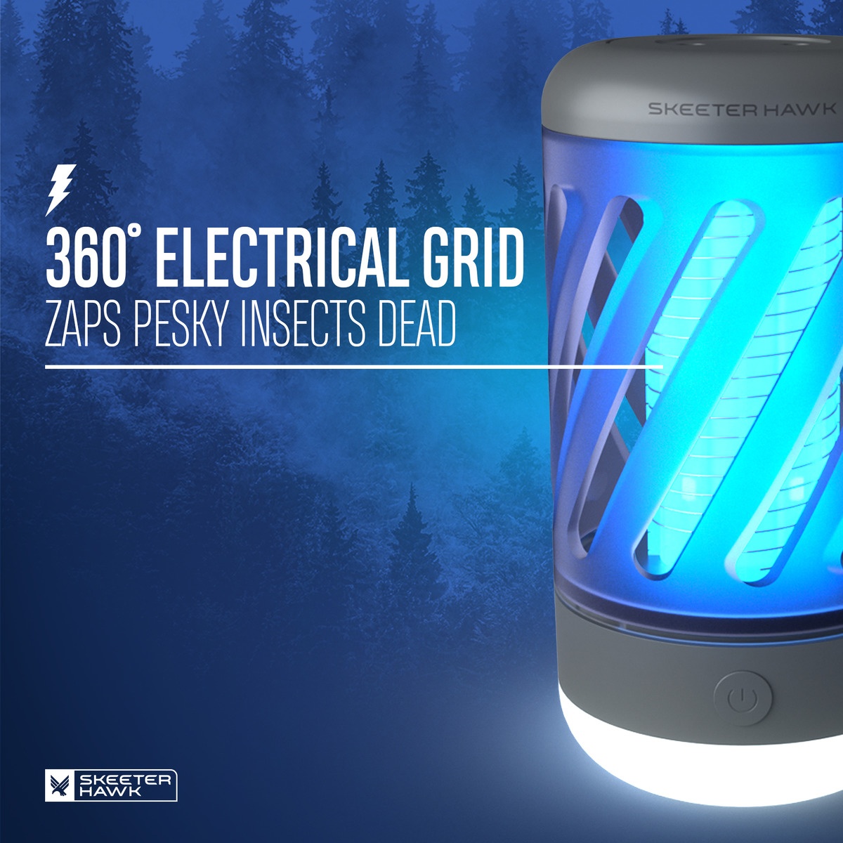 SKEETER HAWK SKE-ZAP-0001 100-Lumen Small Zapper & Lantern at Sutherlands